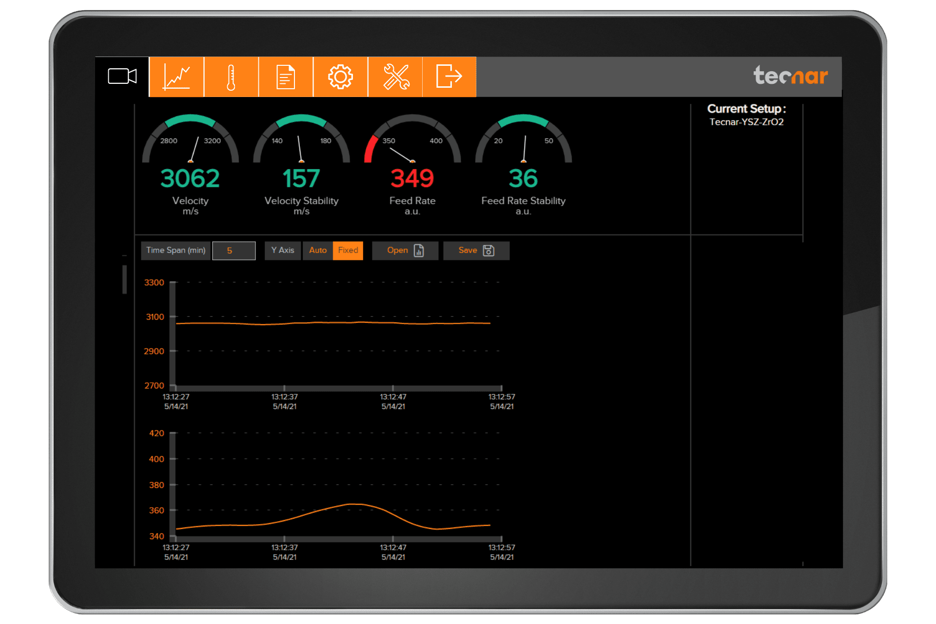 Accuraspray CS - In-line cold spray sensor | Tecnar spray sensors