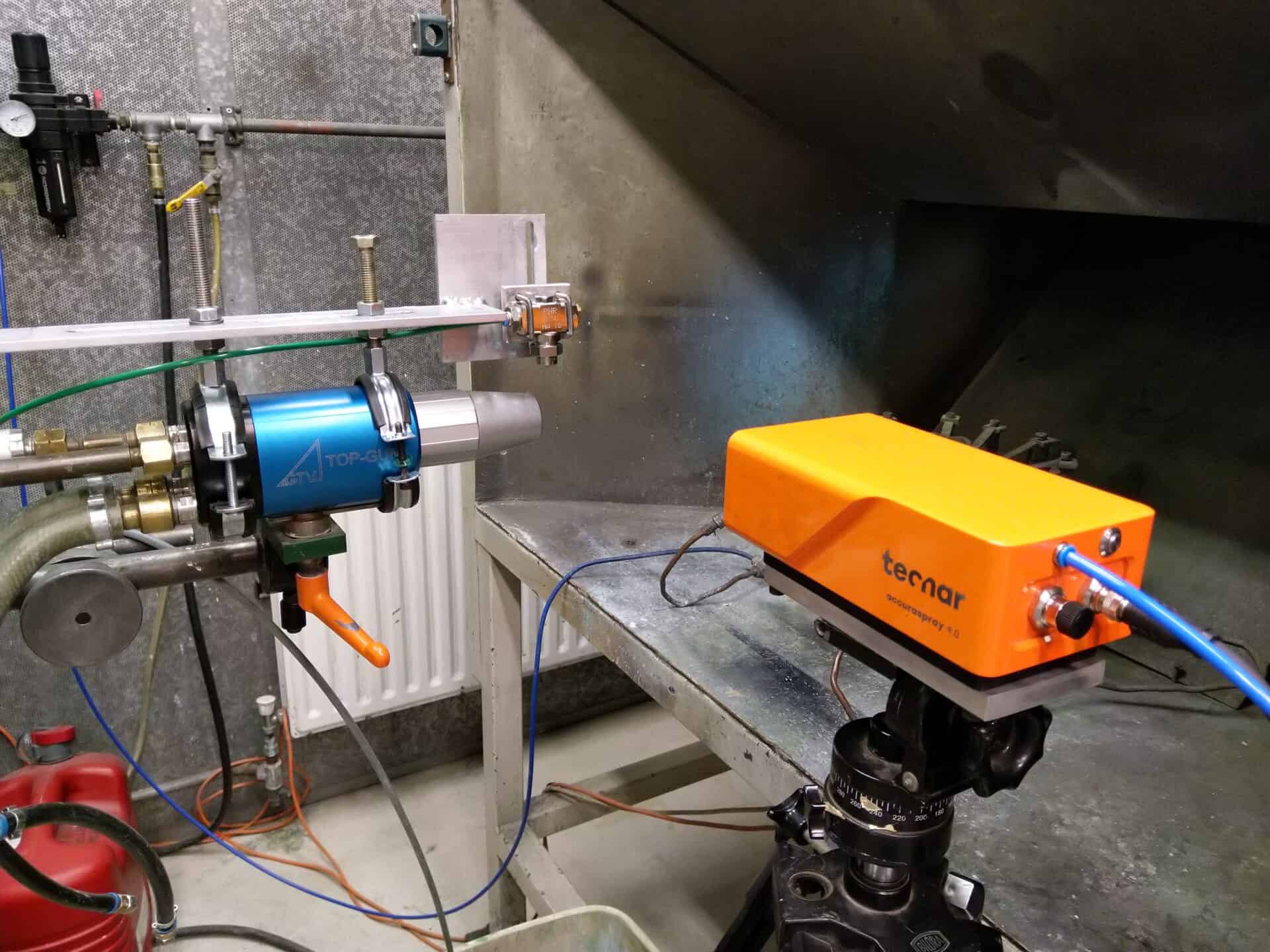 Spray Sensors Case Studies: University of Nottingham | Tecnar