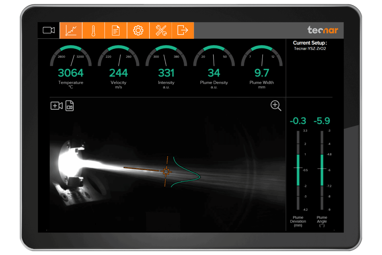 Accuraspray 4.0 - One sensor for all processes | Tecnar spray sensors
